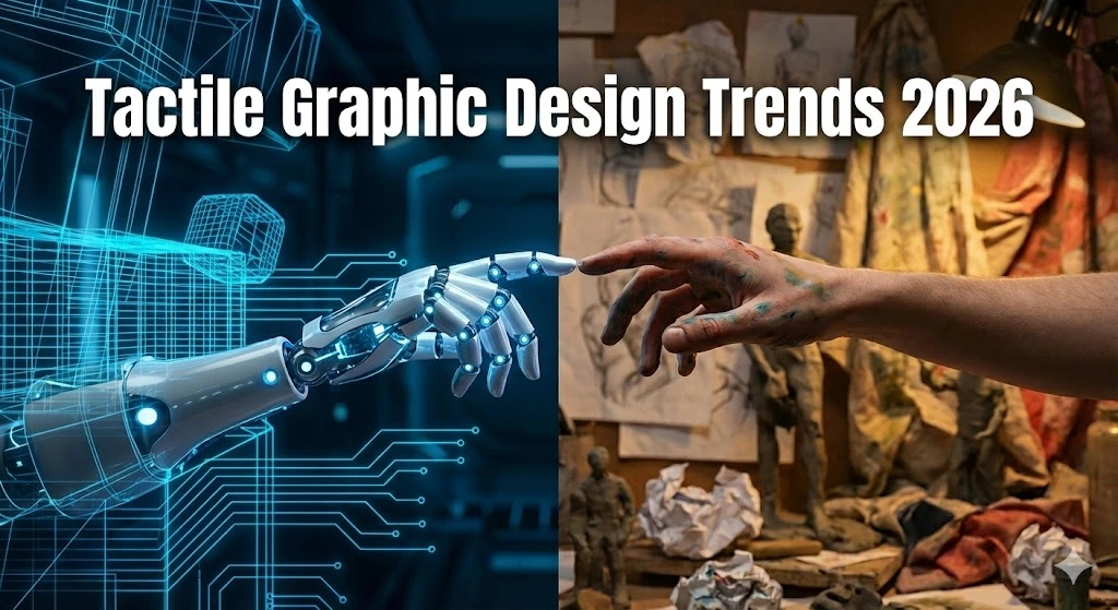 Tactile Graphic Design Trends 2026